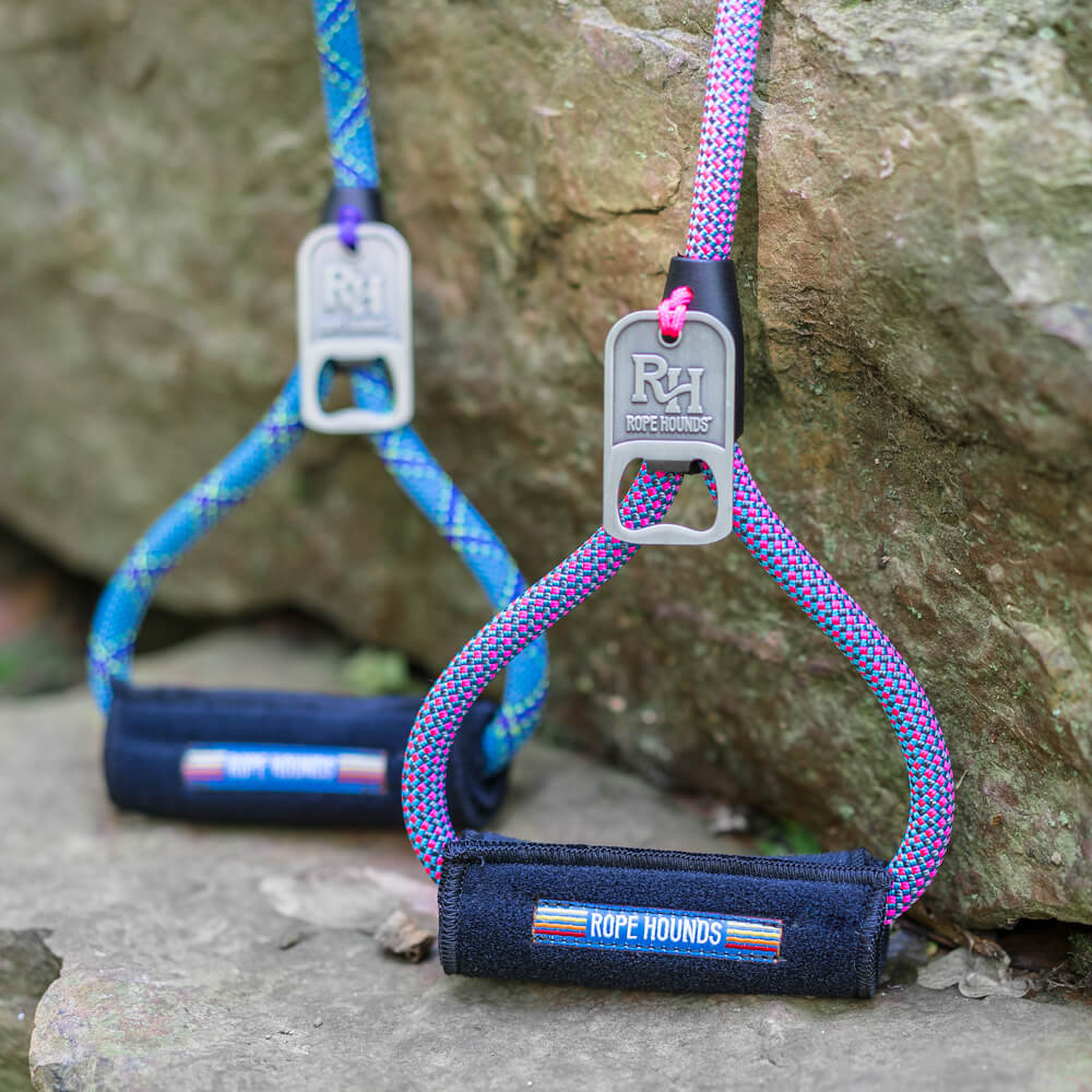 2' Blue Rope Traffic Lead/ Dog Leash